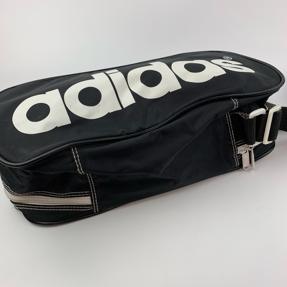 adidas | Bags | Adidas Mini Tote Gym Bag Crossbody Black 8s 90s | Poshmark